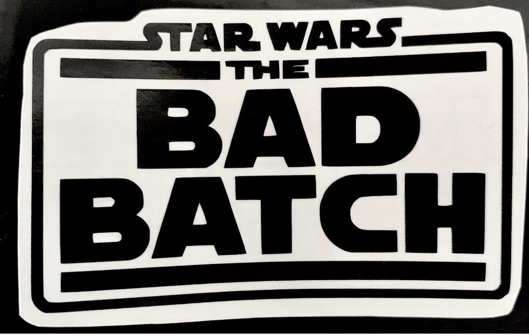 The Bad Batch Vinyl Decal - Etsy