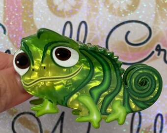 Disney Pascal Tangled Rapunzel Hair Claw Clip - Etsy