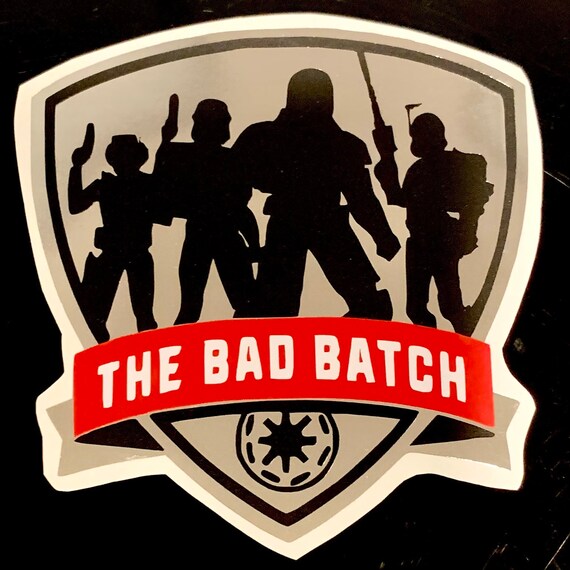 The Bad Batch Vinyl Decal - Etsy
