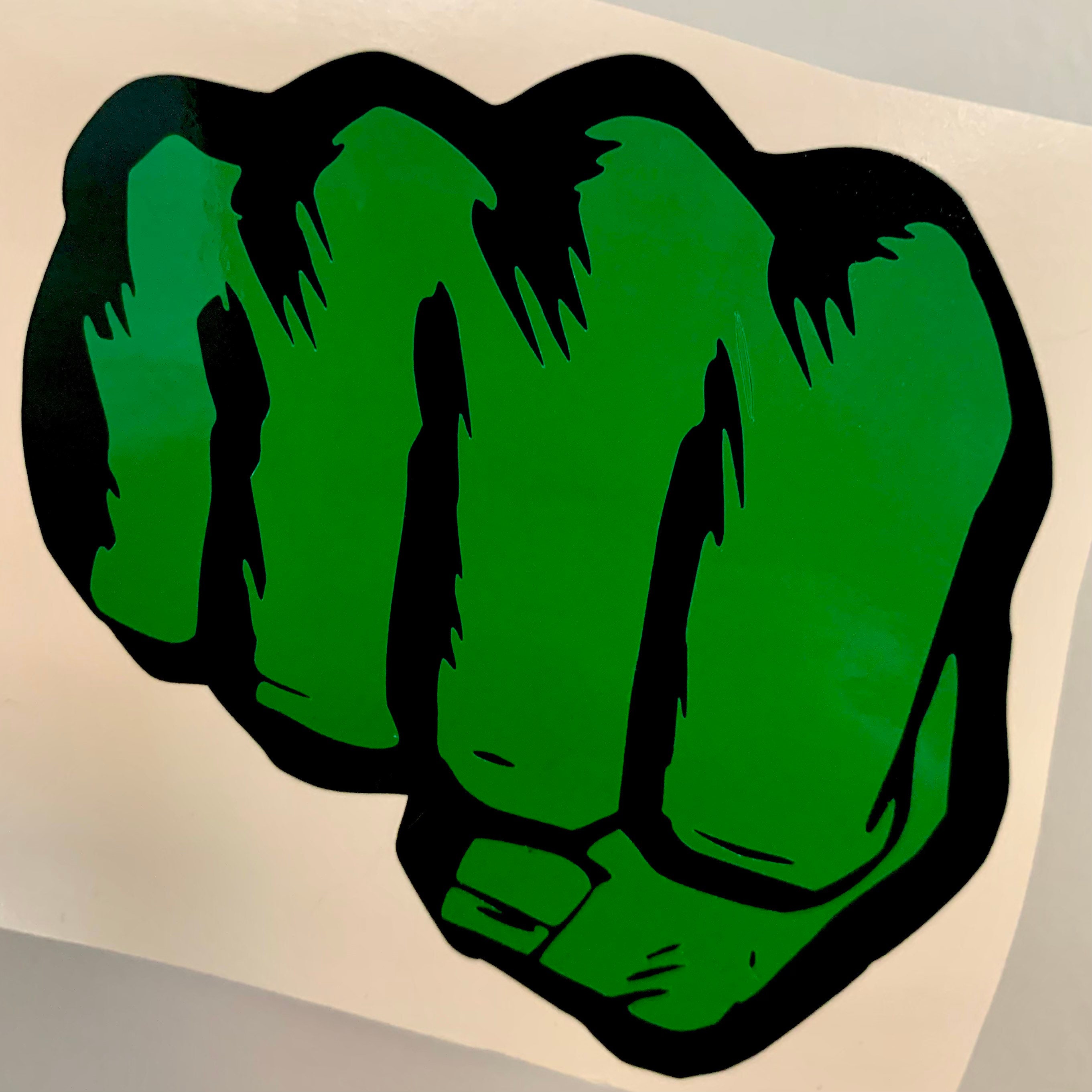 Hulk Fist Vinyl Decal | Etsy