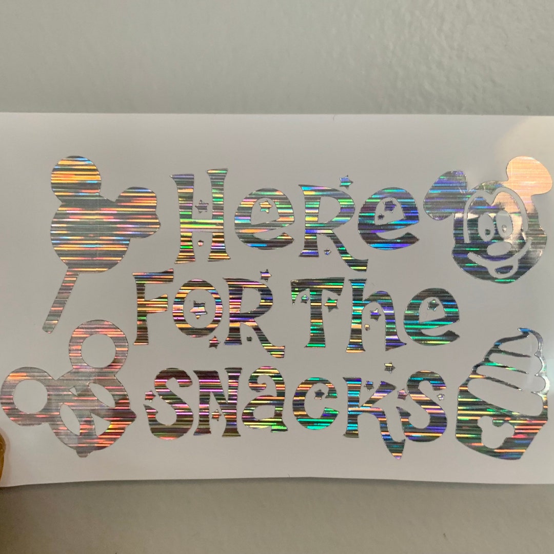 Disney Snacks Decal - Etsy