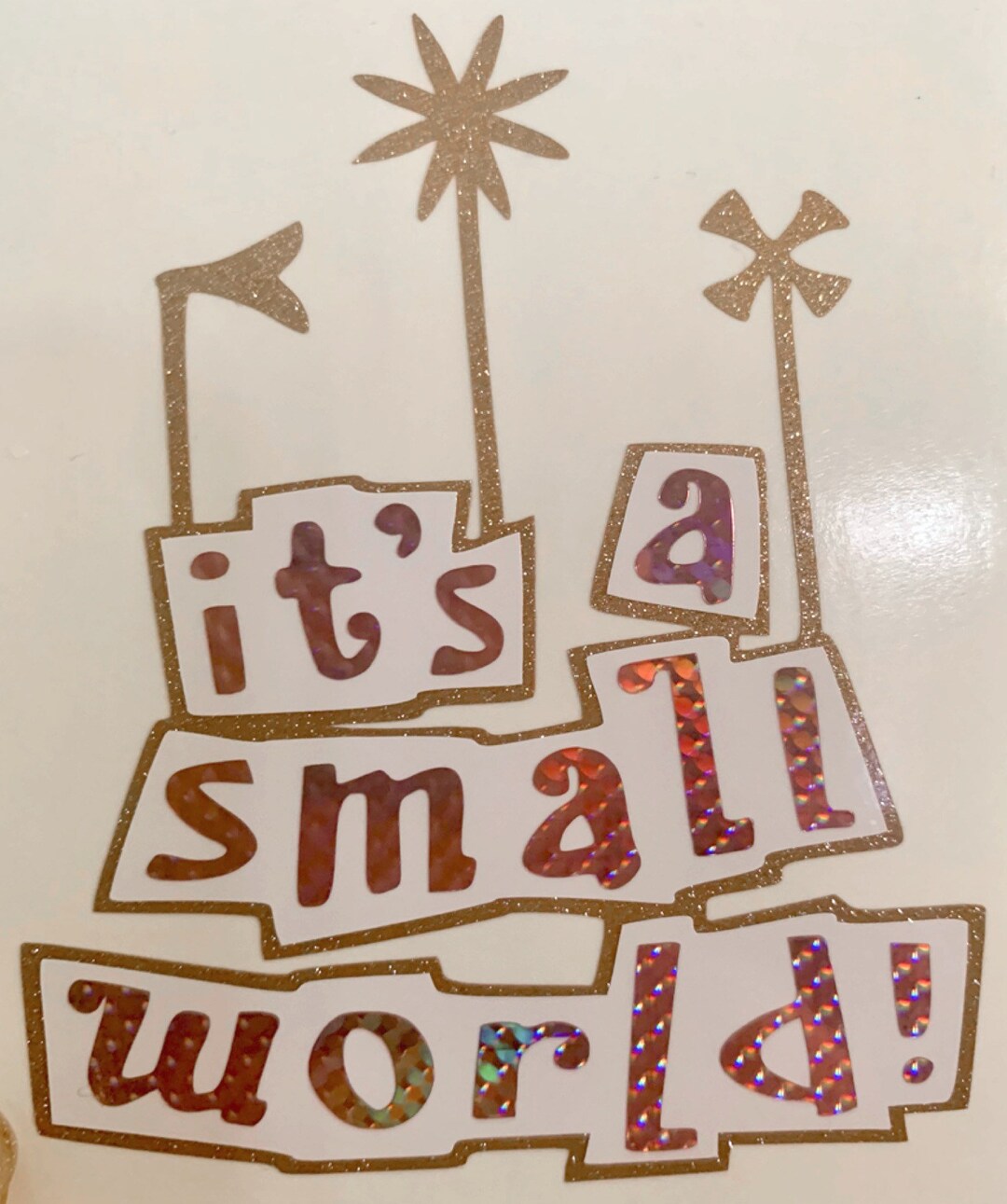 Its a Small World Vinyl Decal - Etsy