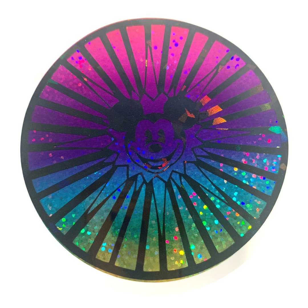 Mickey’s Wheel Vinyl Decal - Etsy