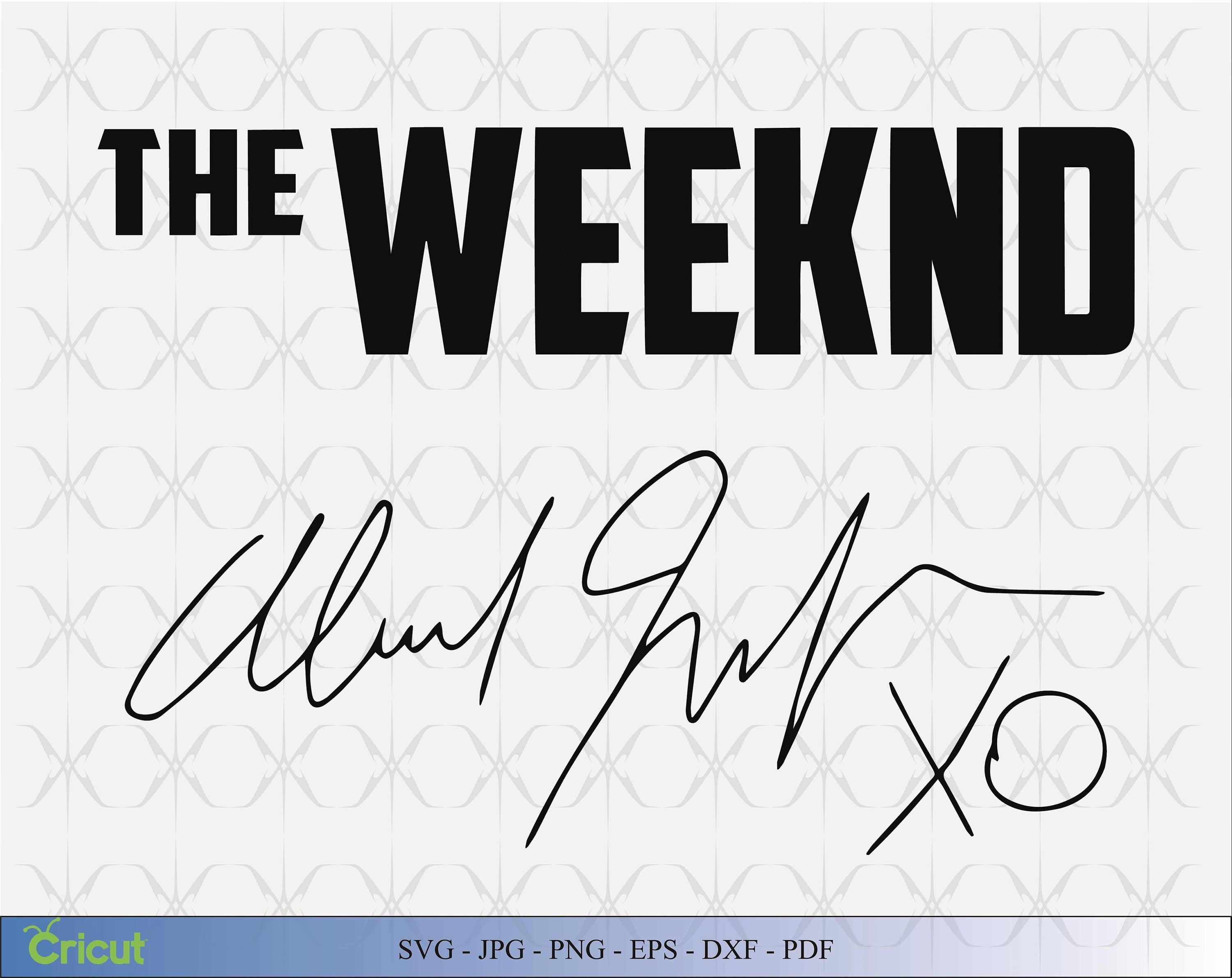 The Weeknd Image Set 8 Different the Weeknd Theme Svg - Etsy Ireland