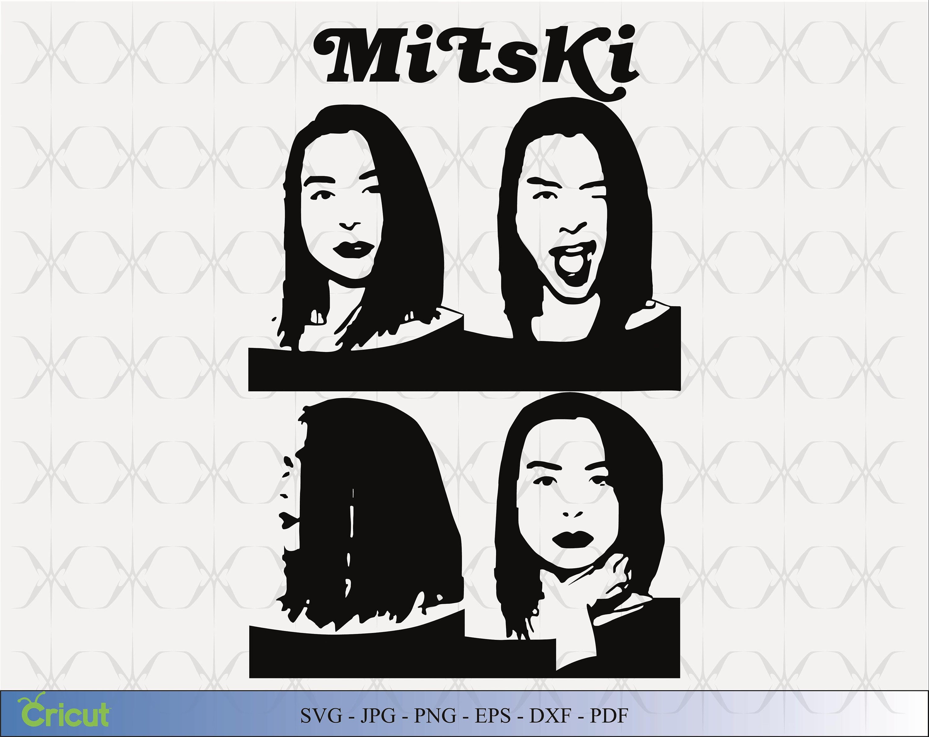 Mitski Vector Image Svg Png Jpg Dxf Pdf Eps. cricut SVG - Etsy