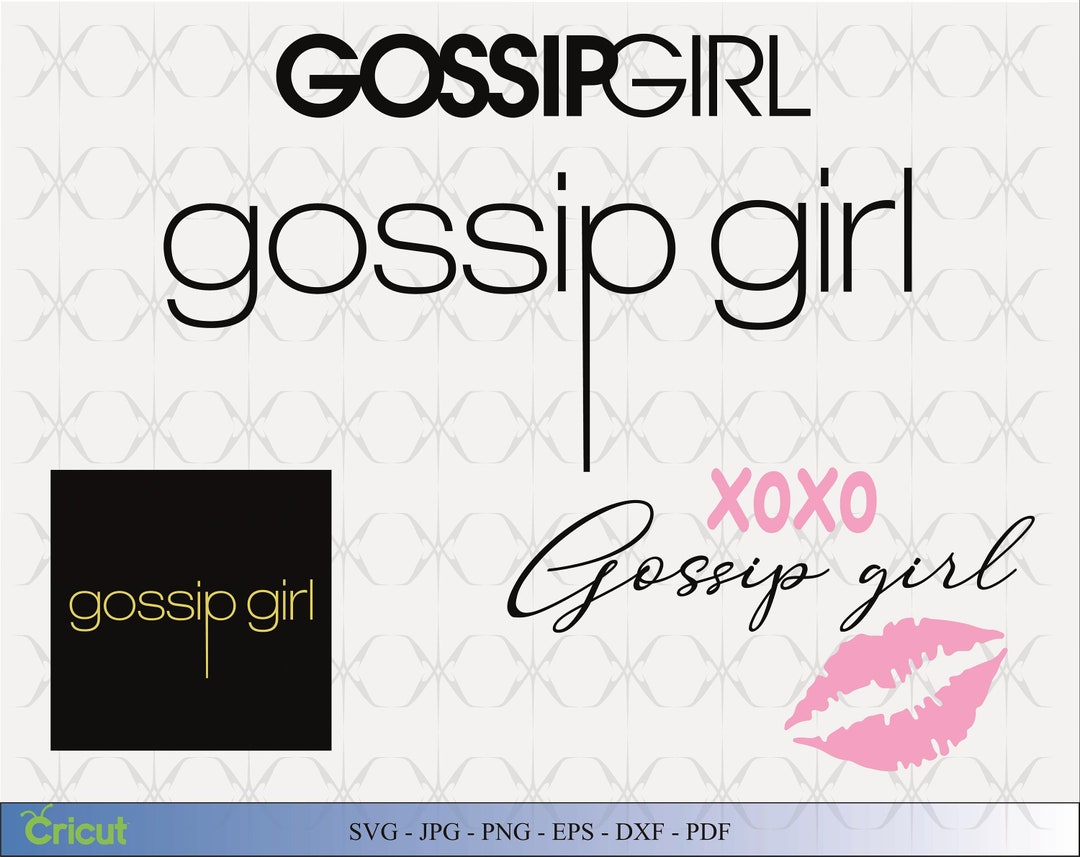 Gossip Girl Serie İmage Set 4 Different Gossip Girl Theme - Etsy