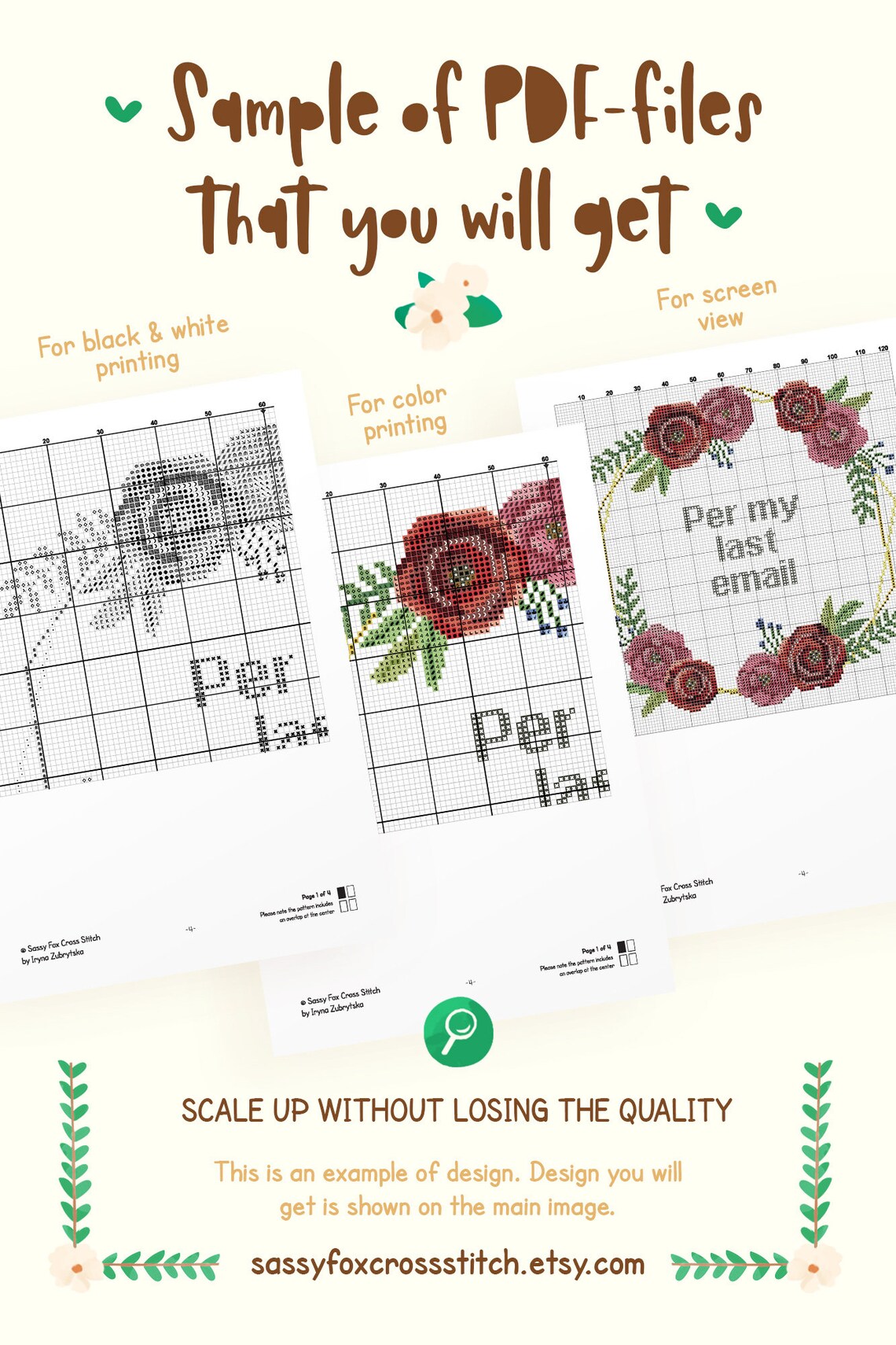 Bestie Cross Stitch Pattern. You're the She to My Nanigans Quote in a ...