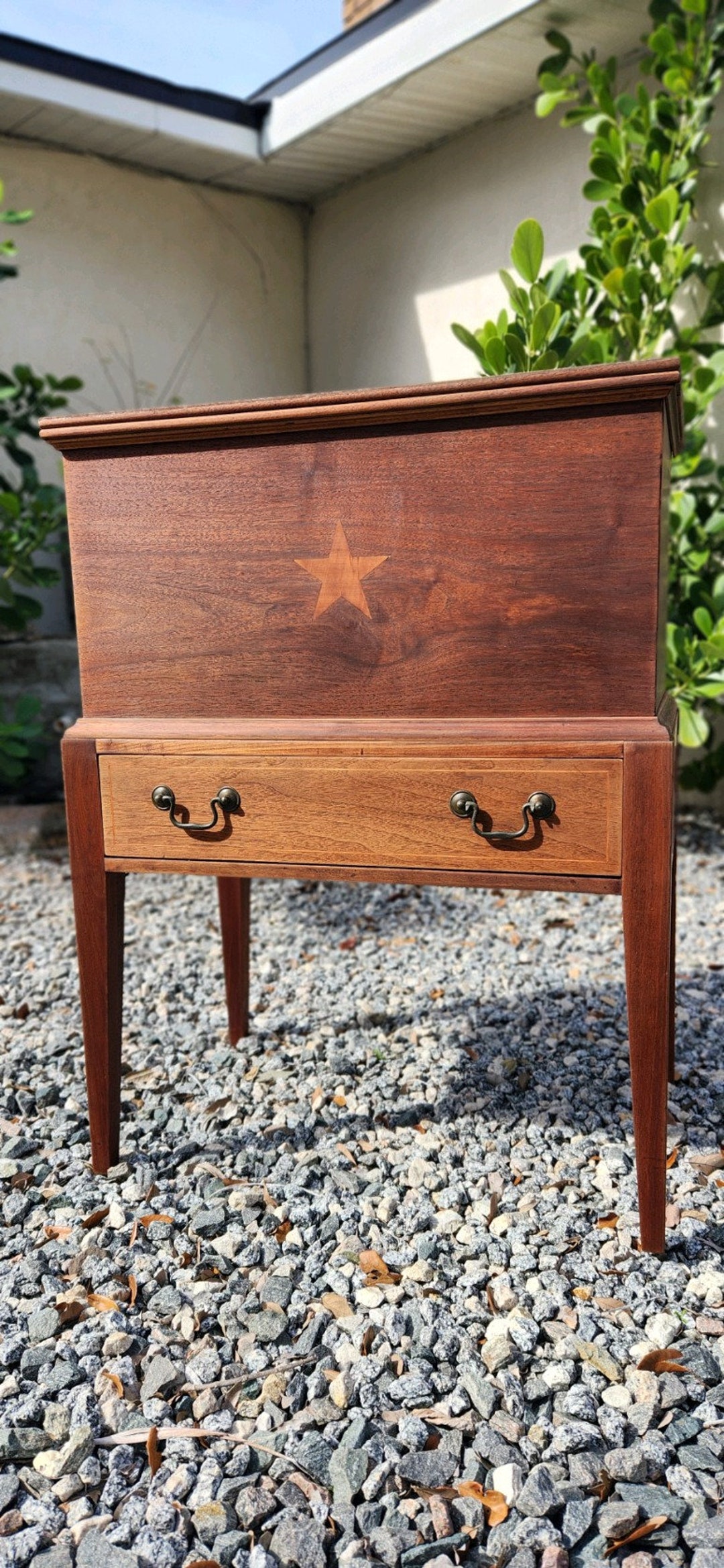Antique Drexel Chest/ Blanket Chest/ Sugar Chest/ Quilt Storage/ Wood ...
