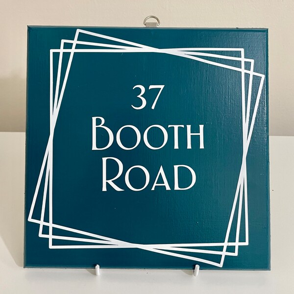 Modern House Signs - Etsy UK