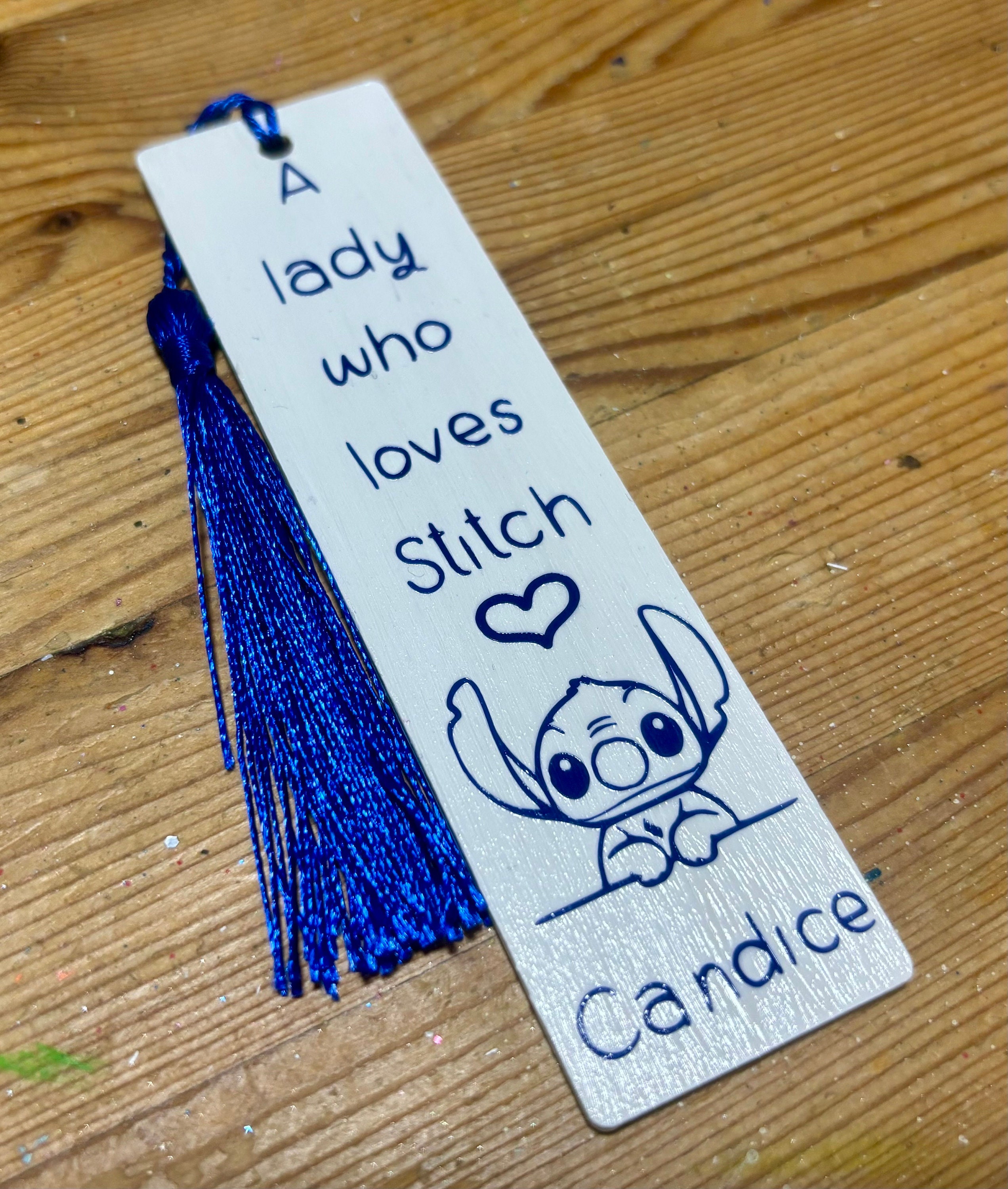 Handmade Stitch Bookmark - Personalized Children's Gift - Etsy