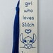 Stitch Bookmark - Personalised Bookmark - Children's Bookmark ...