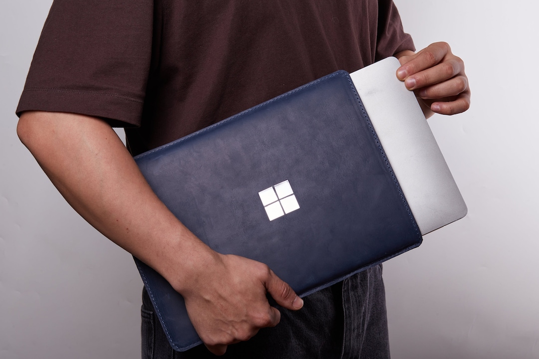 Surface Pro 9 Leather Case, Pro 8 Keyboard Sleeve, Laptop Studio ...