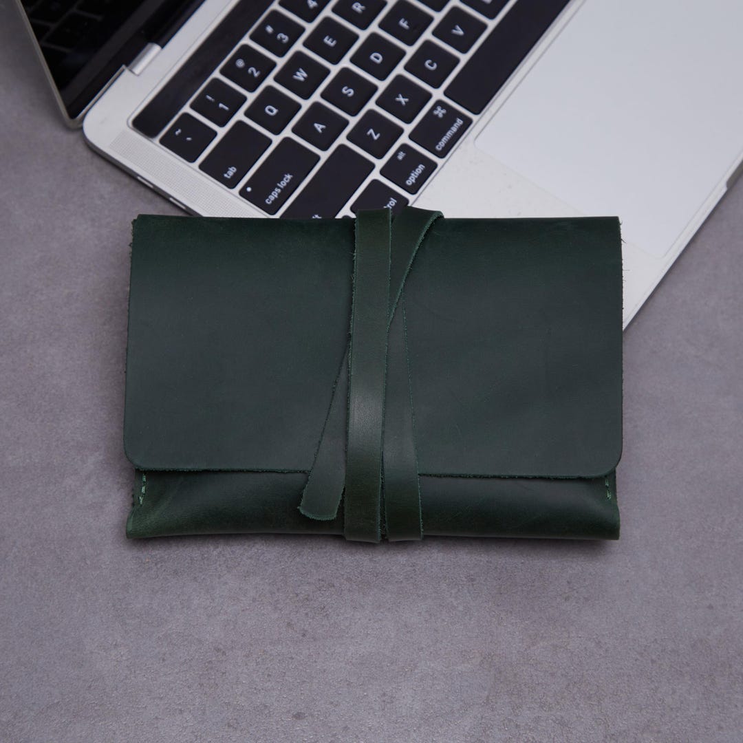Leather Cable Organizer Roll : Cord Storage Wrap - Handmade Tech ...