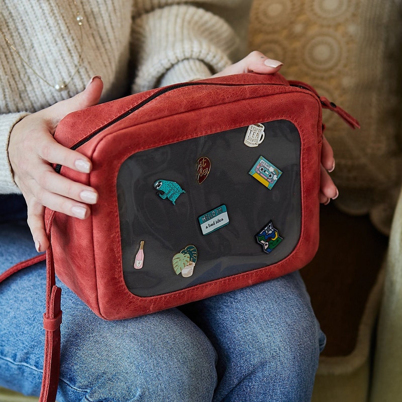 Pin Collector Bag - Etsy