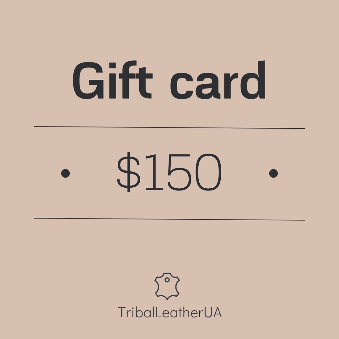 Fathers Day Gift Certificate for 150 Dollars Gift Voucher Gift Card ...