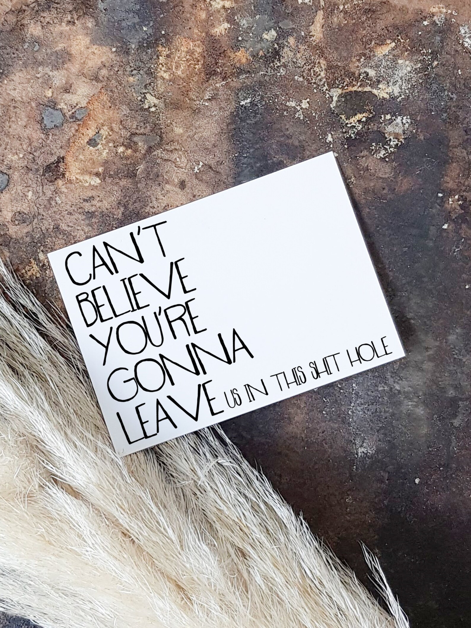 Funny Retirement New Job Card Cant Believe Youre Gonna Leave - Etsy