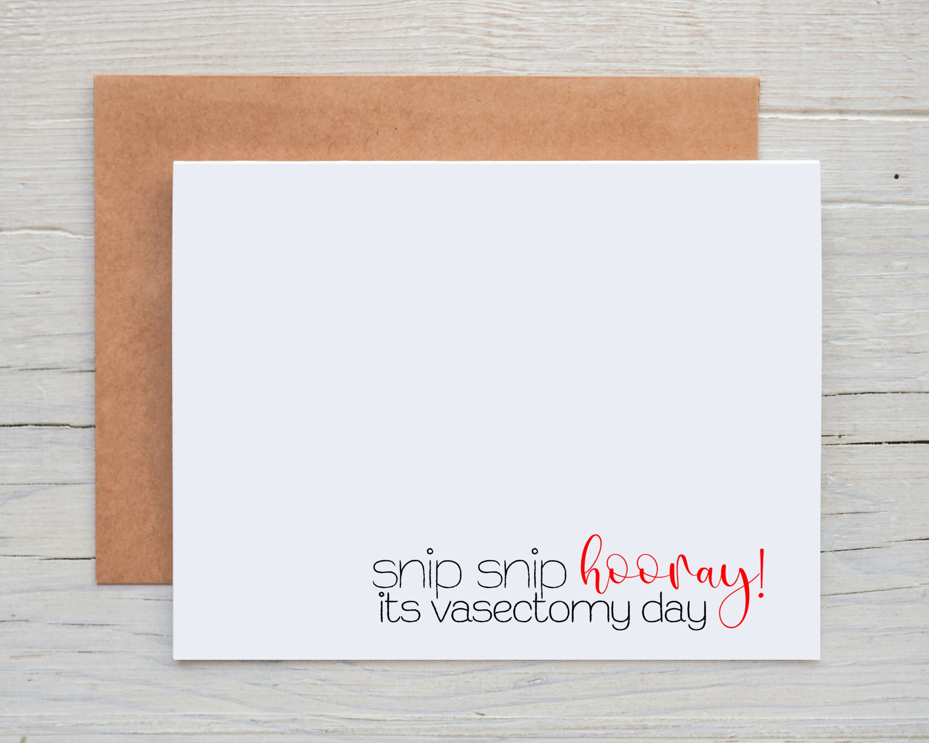 Funny Vasectomy Card Snip Snip Hooray Printable Download Card - Etsy