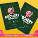 Archery Tournament Flyer, DIY Canva Archery Tournament Flyer Template ...
