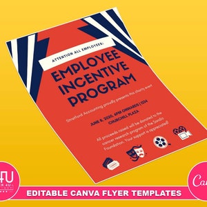 Employee Incentive Program, DIY Canva Employee Incentive Program ...