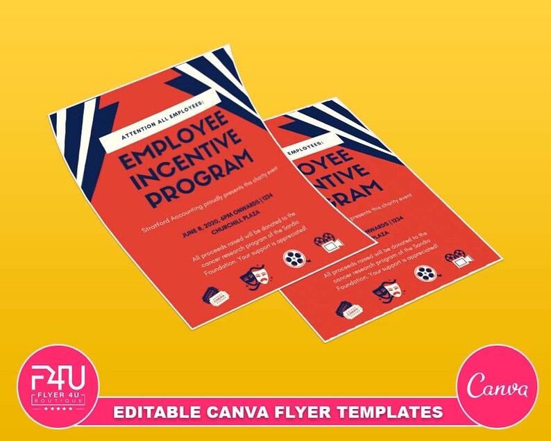 Employee Incentive Program, DIY Canva Employee Incentive Program ...