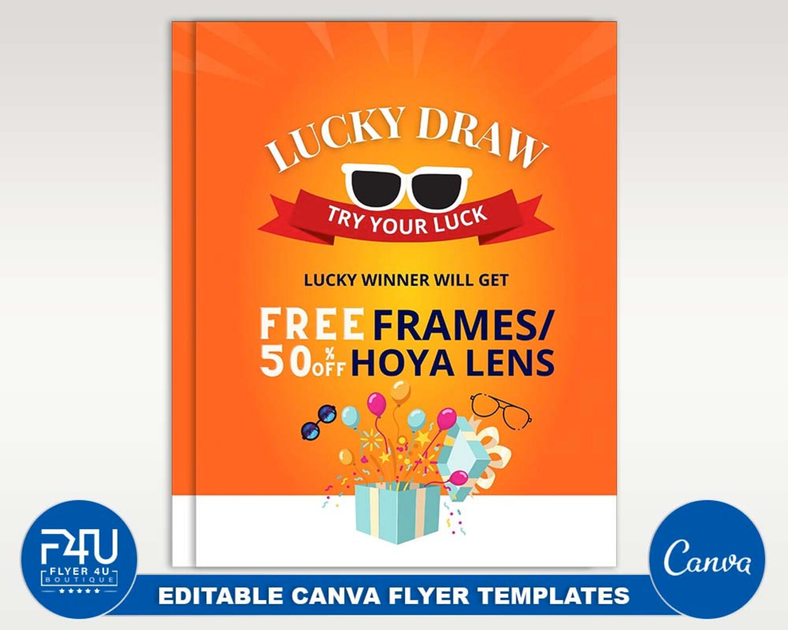 Raffle Flyer DIY Canva Raffle Flyer Template 2022 Editable - Etsy