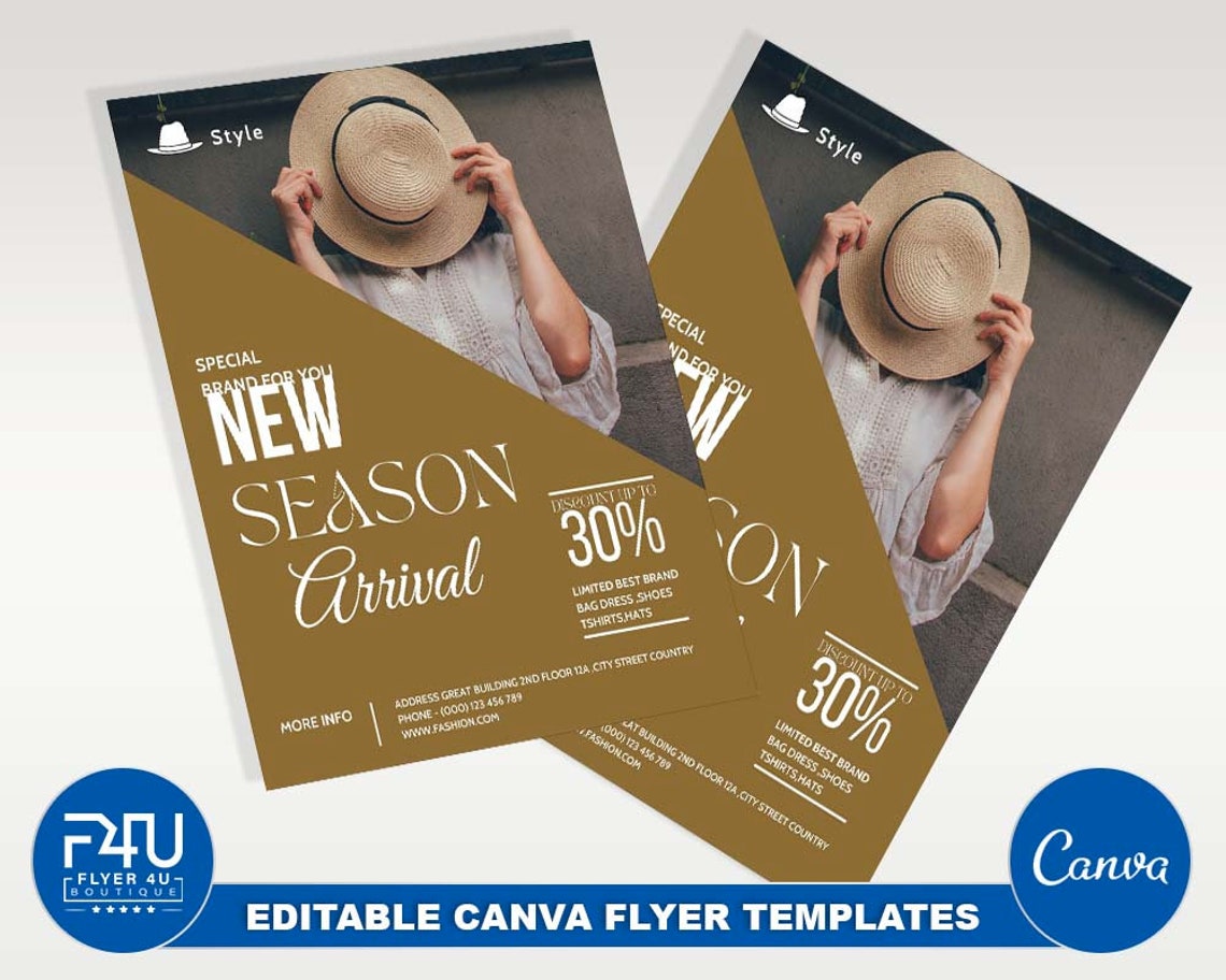 Hat Making Flyer DIY Canva Hat Making Flyer Template 2022 - Etsy