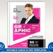 Graphic Design Flyer DIY Canva Graphic Design Flyer Template - Etsy
