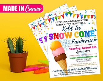 Snow Cone Flyers - Etsy