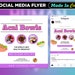 Acai Bowls Flyer, DIY Canva Acai Bowls Flyer Template 2022, Editable ...