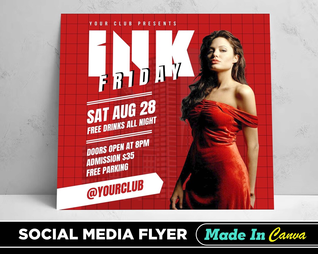 Too Hot Flyer, DIY Canva Too Hot Flyer Template 2022, Editable Social ...