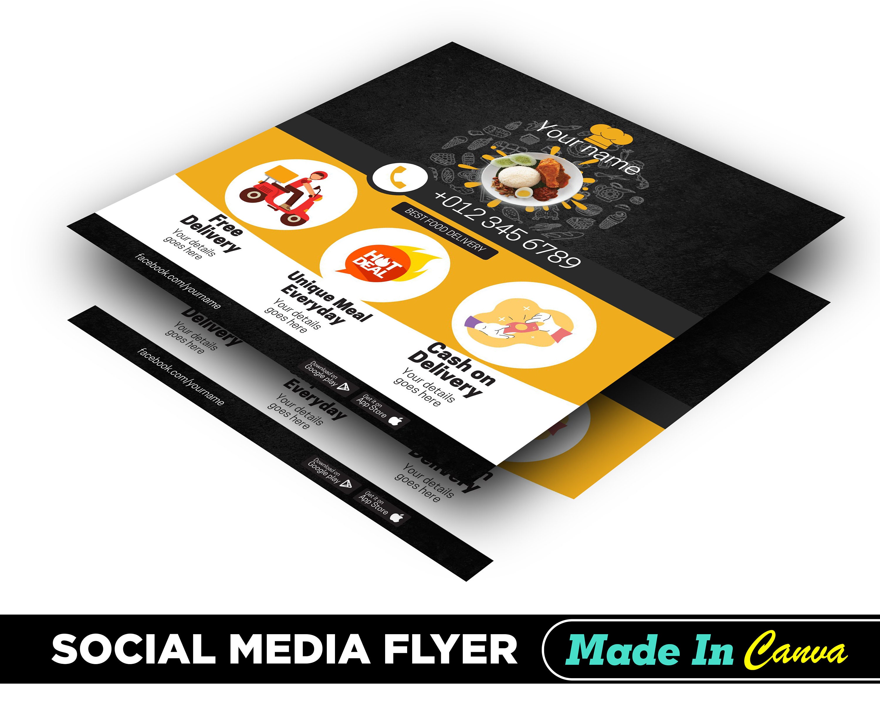 Professional Handout Flyer DIY Canva Professional Handout - Etsy