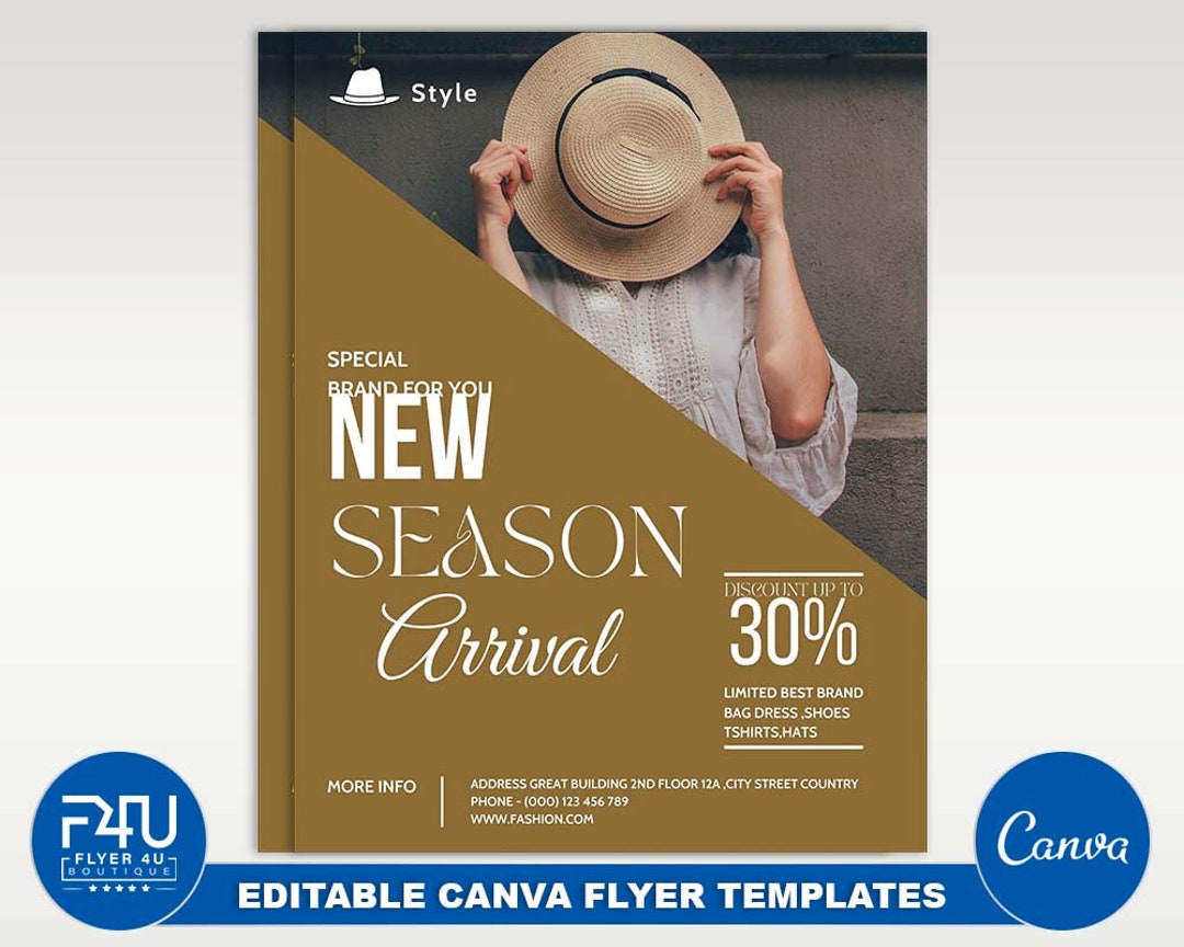 Hat Making Flyer DIY Canva Hat Making Flyer Template 2022 - Etsy