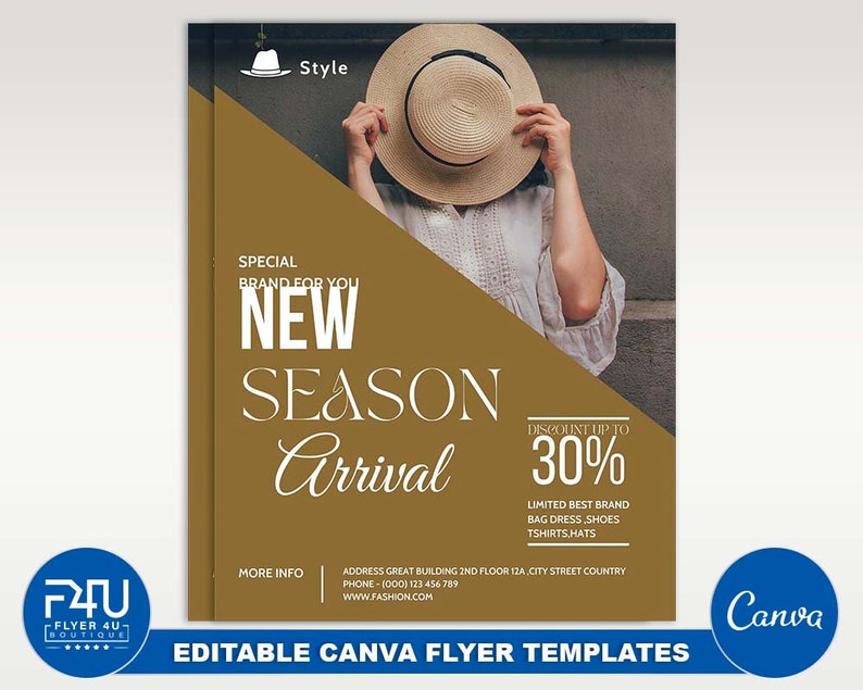 Hat Making Flyer DIY Canva Hat Making Flyer Template 2022 - Etsy