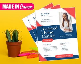 Assisted Living Flyer - Etsy