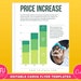 Price Increase Flyer, DIY Canva Price Increase Templates, Editable ...