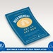 Beer Brewery Flyer DIY Canva Beer Brewery Flyer Template - Etsy