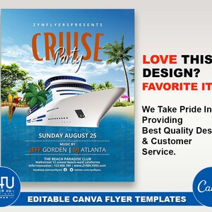 Boat Tour Flyer DIY Canva Boat Tour Flyer Template 2022 - Etsy