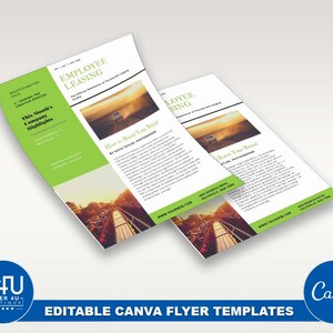Employee Leasing Flyer, DIY Canva Employee Leasing Flyer Template 2022 ...
