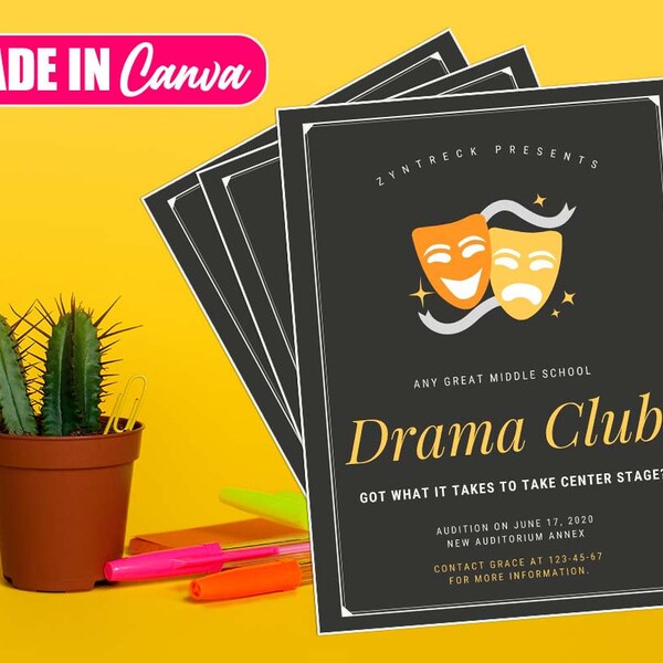 Drama Club - Etsy