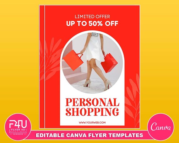 Personal Shopping Flyers Custom Personal Shopper Flyer Templates