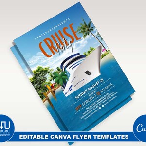 Boat Tour Flyer DIY Canva Boat Tour Flyer Template 2022 - Etsy