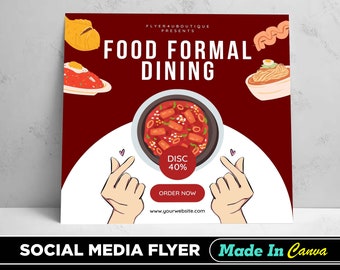 Formal Flyer Template - Etsy