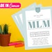 Mlm Flyer DIY Canva Mlm Templates Editable Canva US Letter - Etsy