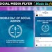 World Day of Social Justice Flyer DIY Canva World Day of - Etsy
