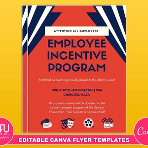 Employee Incentive Program, DIY Canva Employee Incentive Program ...