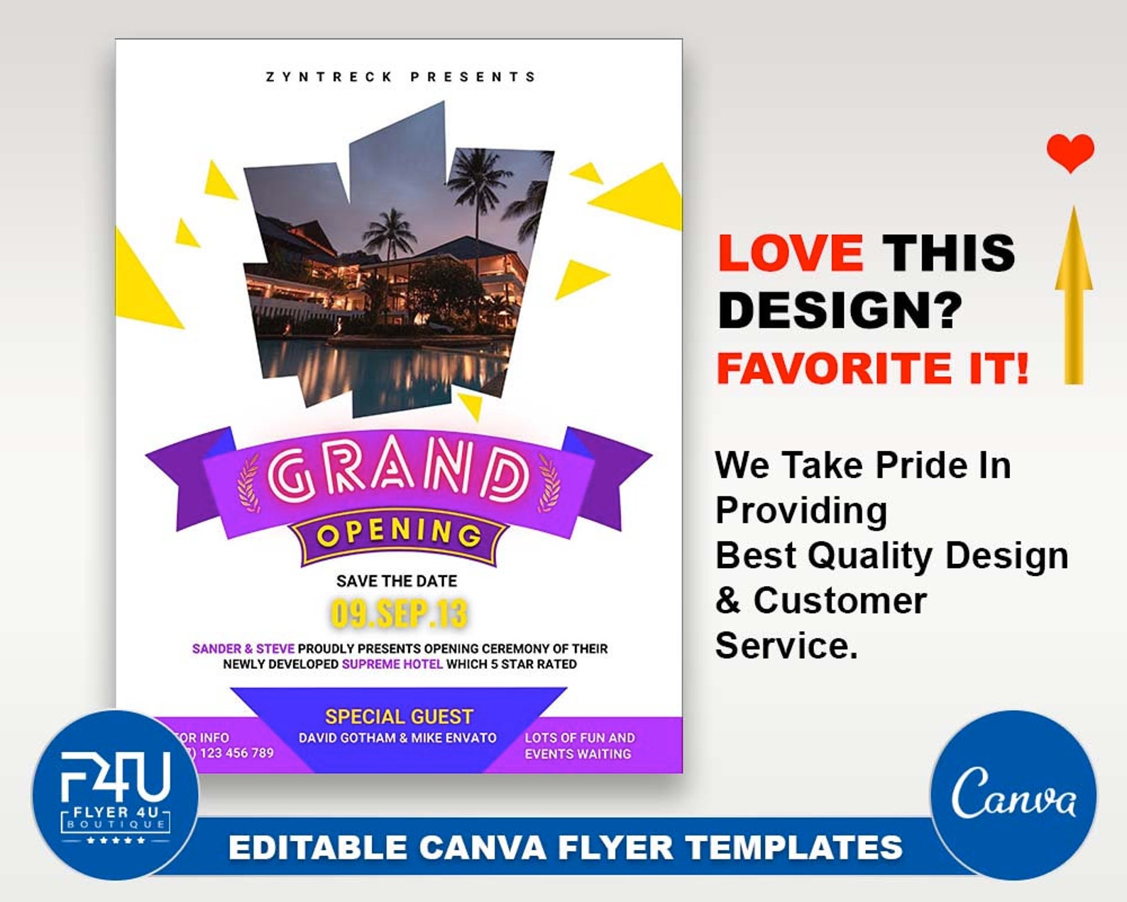Grand Opening Flyer DIY Canva Grand Opening Flyer Template - Etsy