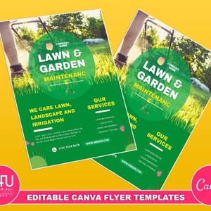 Irrigation Services Flyer, DIY Canva Irrigation Servicesflyer Template ...