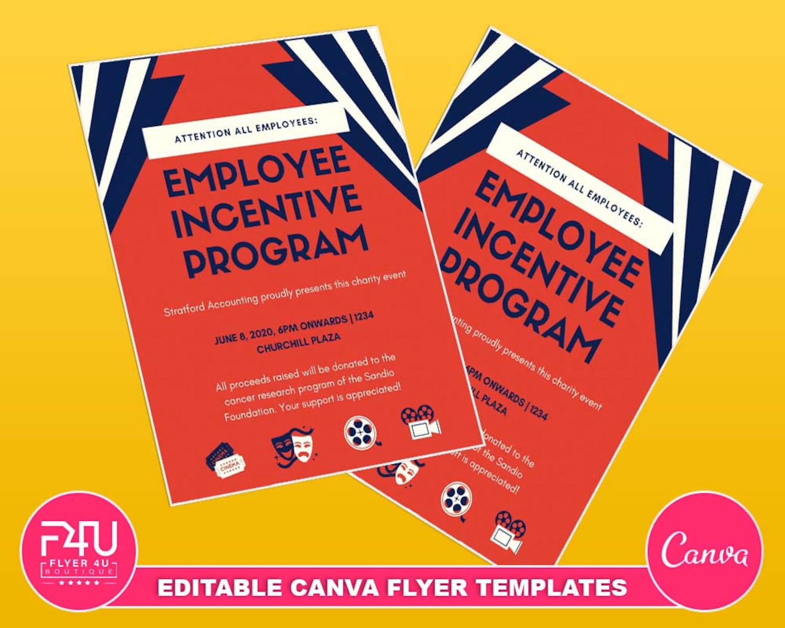 Employee Incentive Program, DIY Canva Employee Incentive Program ...