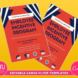 Employee Incentive Program, DIY Canva Employee Incentive Program ...