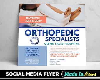 Orthopedic Social Media Templates - Etsy
